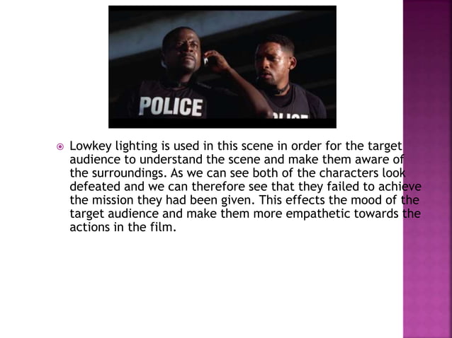 Bad boys 2 analysis | PPTX | Video Production | Content Production