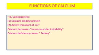 Calcium metabolism and its clinical significance | PDF