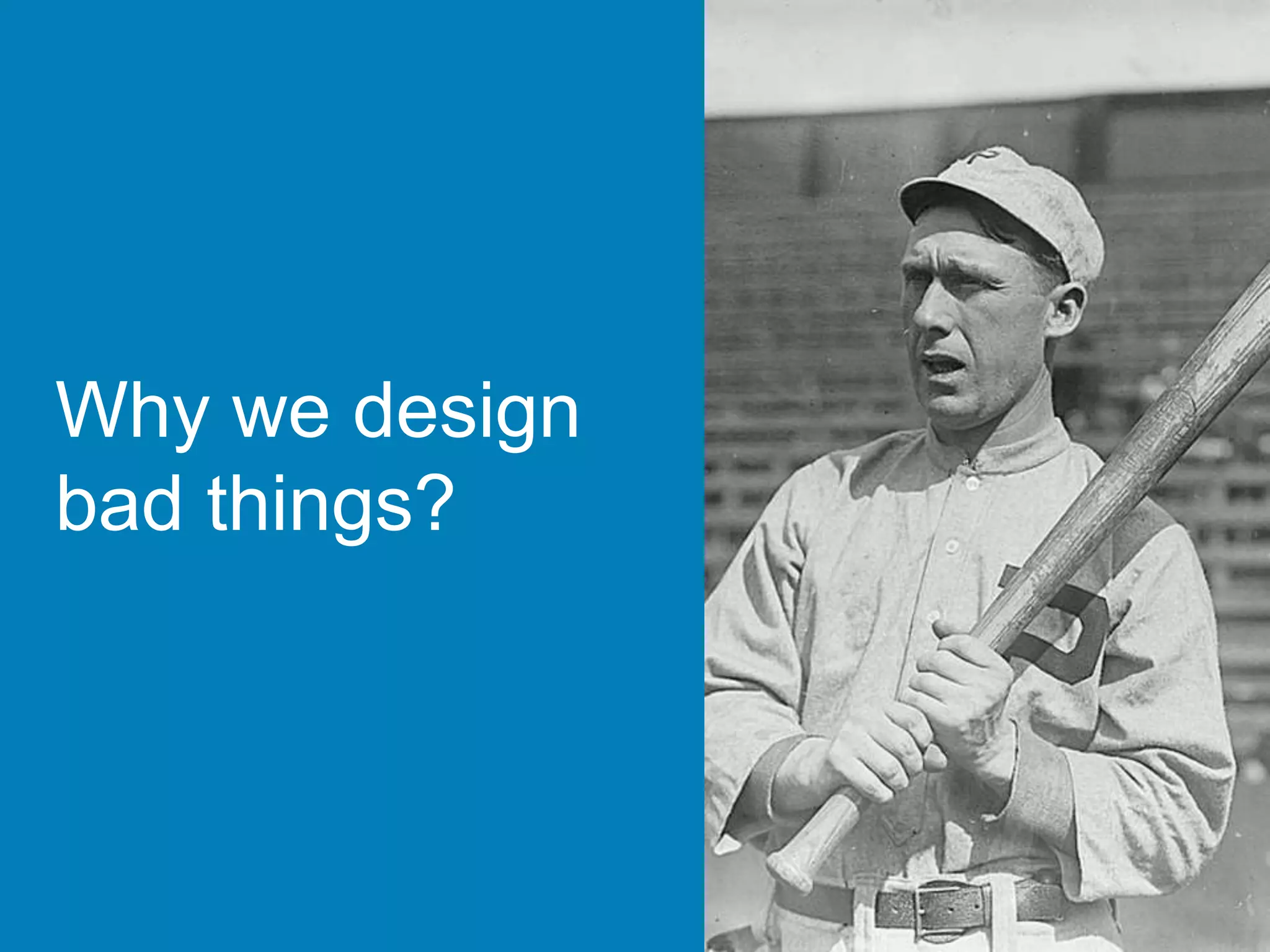 Bad design in examples by Ross Sokolovski | PPT