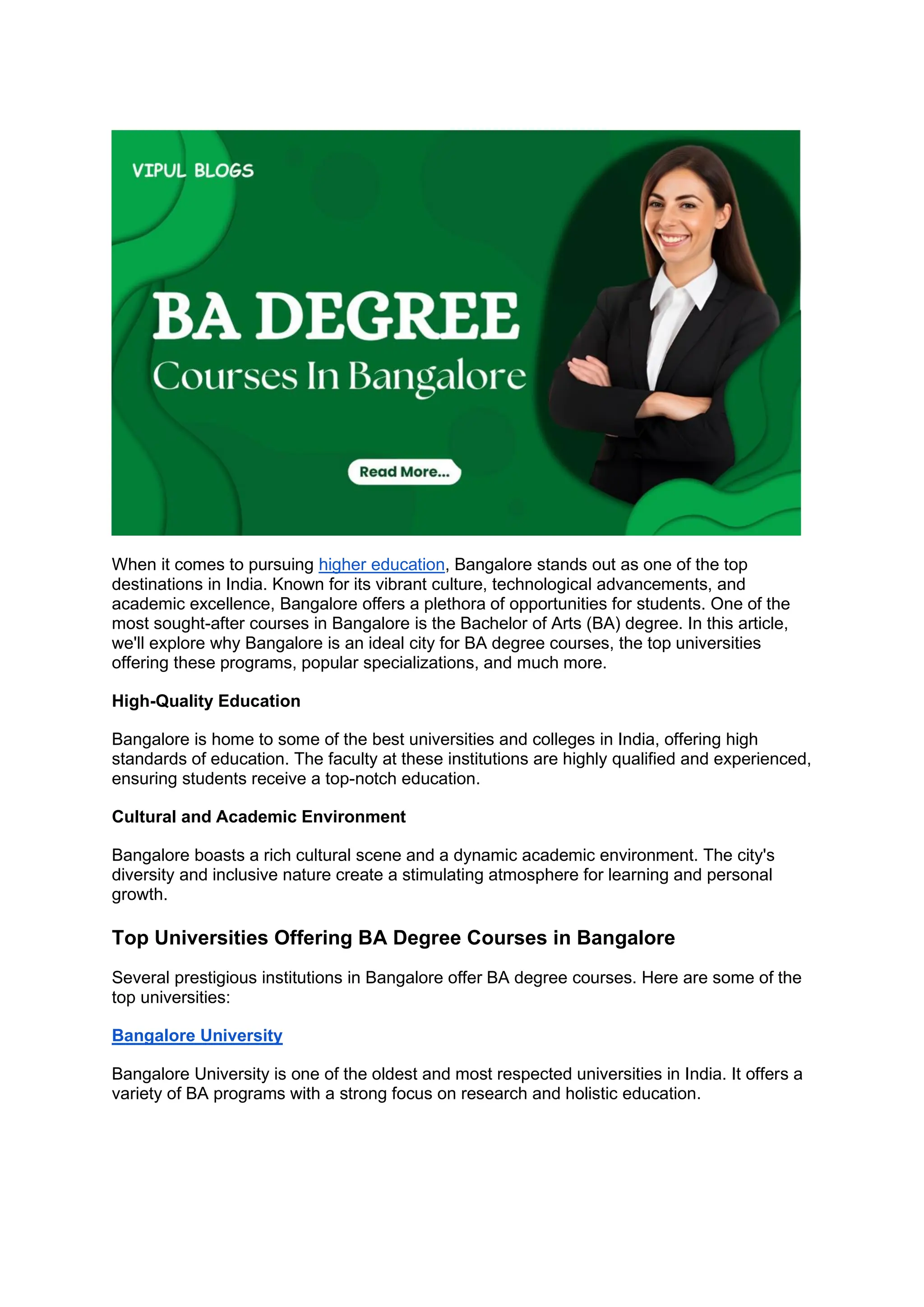BA Degree Courses In Bangalore,Karnataka.pdf
