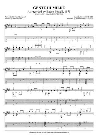 Baden powell-gente-humilde | PDF