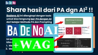 Seminar GoPaskah! - BaDeNo Klasik dan AI | PDF