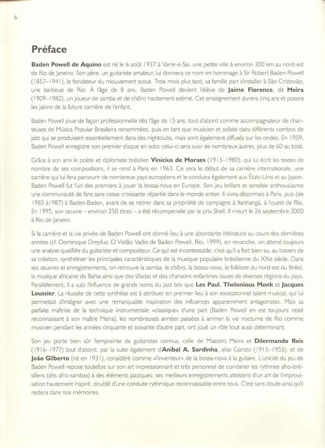 Baden powell songbook - volume 3 | PDF