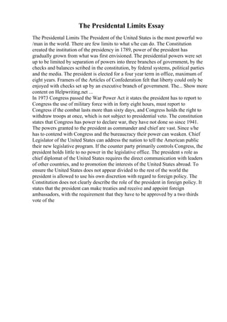 Bad Essay Examples | PDF