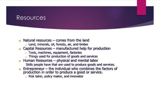 Bad example- Economics part 1 | PPT