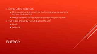 Bad example energy | PPT