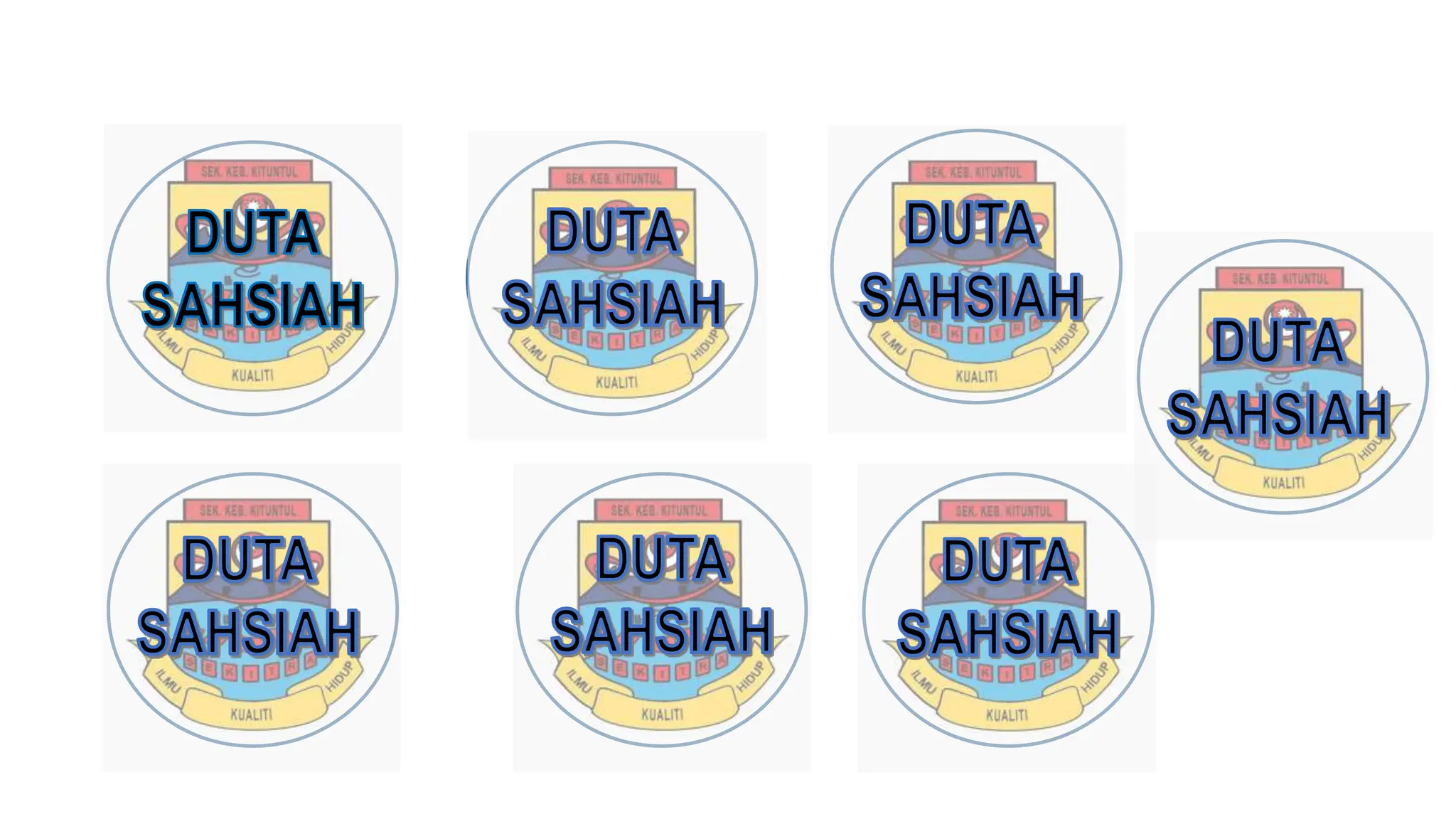 button badge duta sahsiah peringkat sekolah | PPT