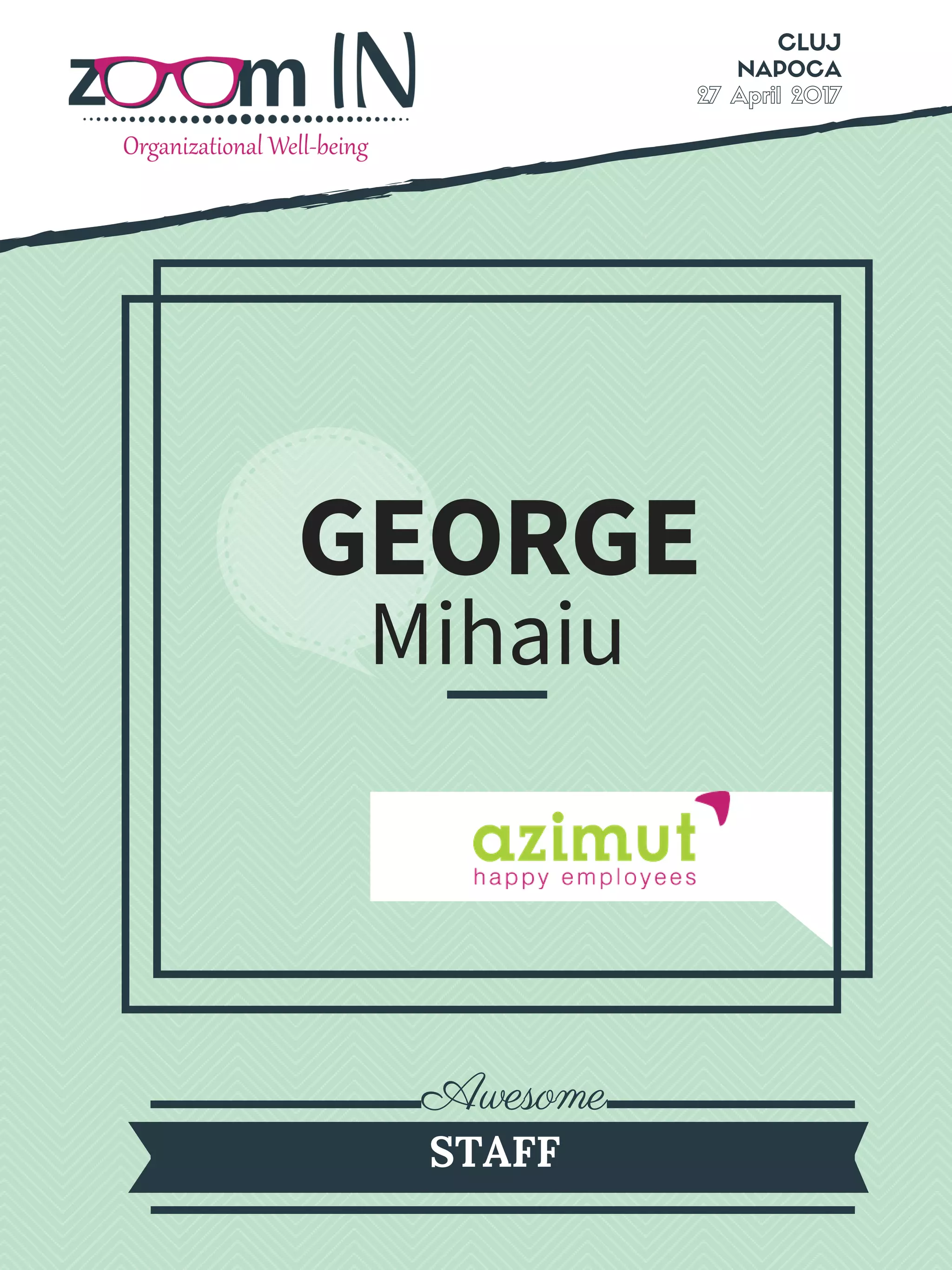 Conference Badge Design | PDF