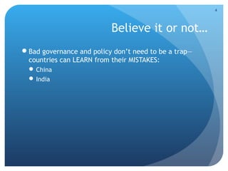 Bad Governance | PPT