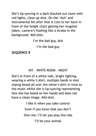 Bad guy script | PDF