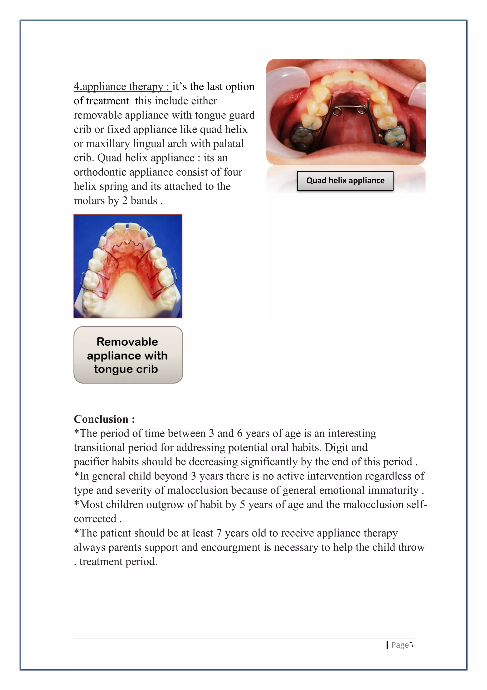 Bad habit report (pedo) | PDF