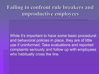 Bad Habits Of HR Professionals.ppt