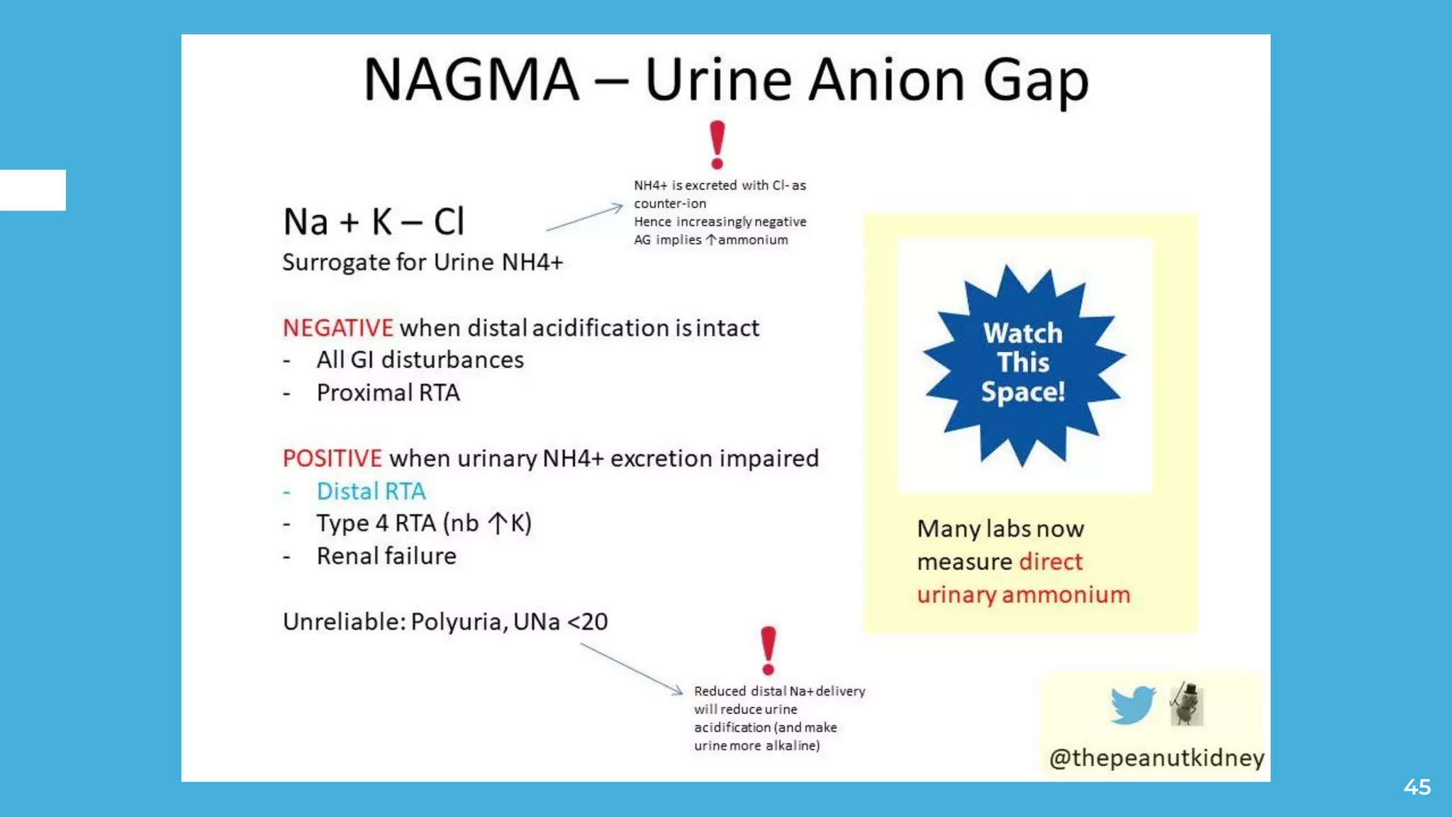 Approach to Acid-Base Disturbances & Renal Tubular Acidosis (RTA) | PPT
