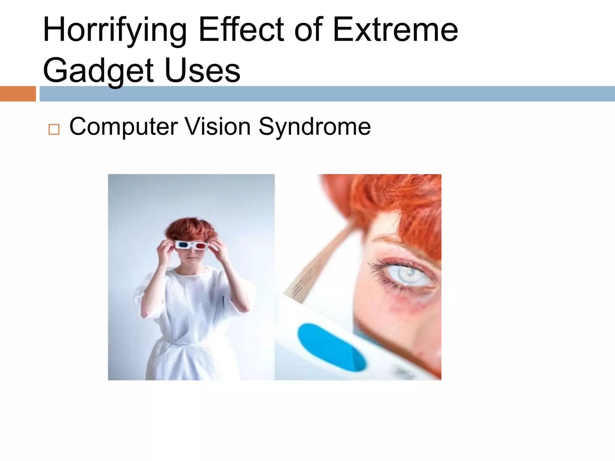 Bad impact using gadget to body | PPTX