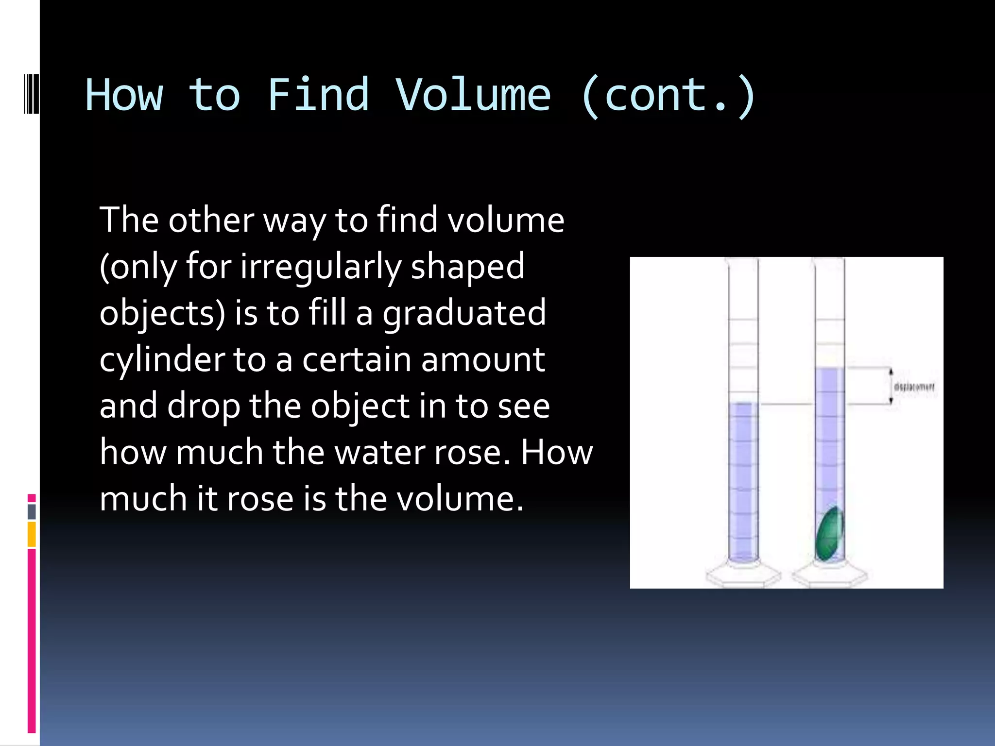Mass and volume powerpoint | PPTX