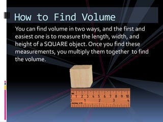 Mass and volume powerpoint | PPT