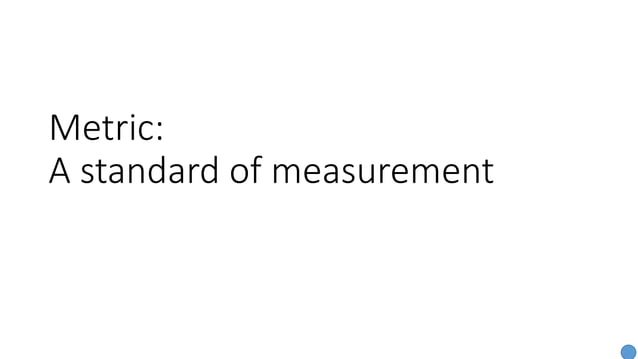 Day of Agile - Bad metrics and how to spot them | PPT