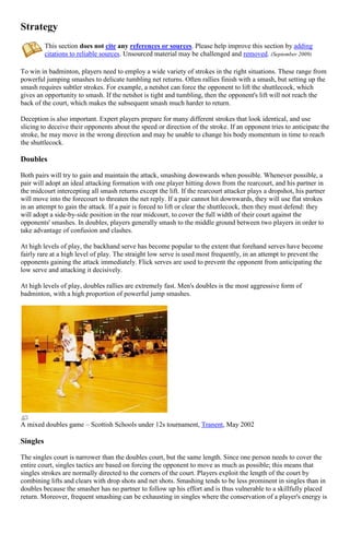 Badminton | DOCX