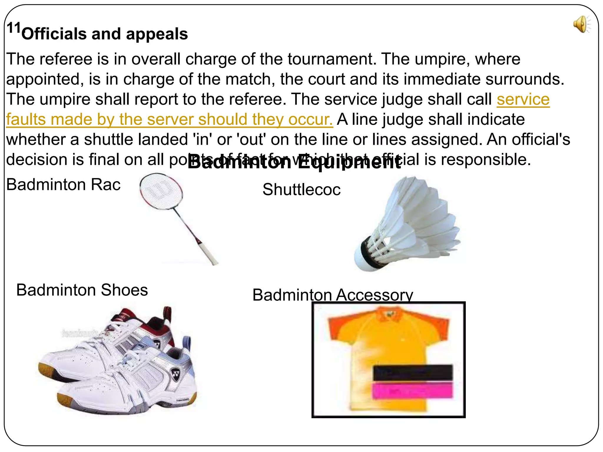 Badminton | PPTX