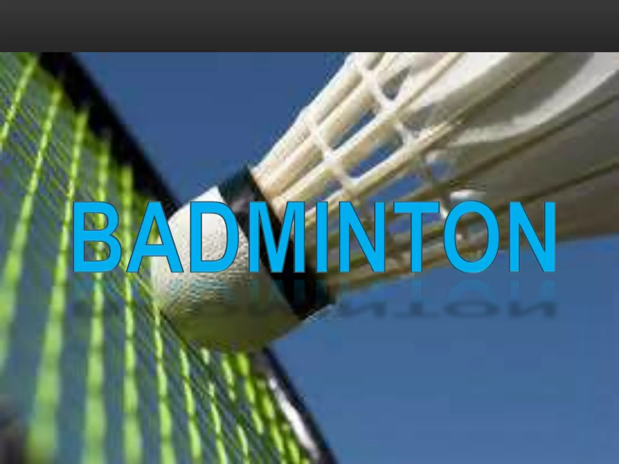 Badminton Grade 7 Physical Education | PPTX