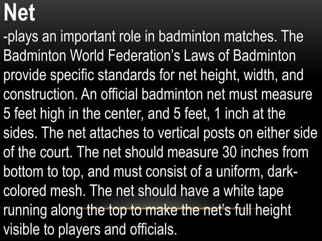 Badminton Grade 7 Physical Education | PPTX | Badminton | Sports