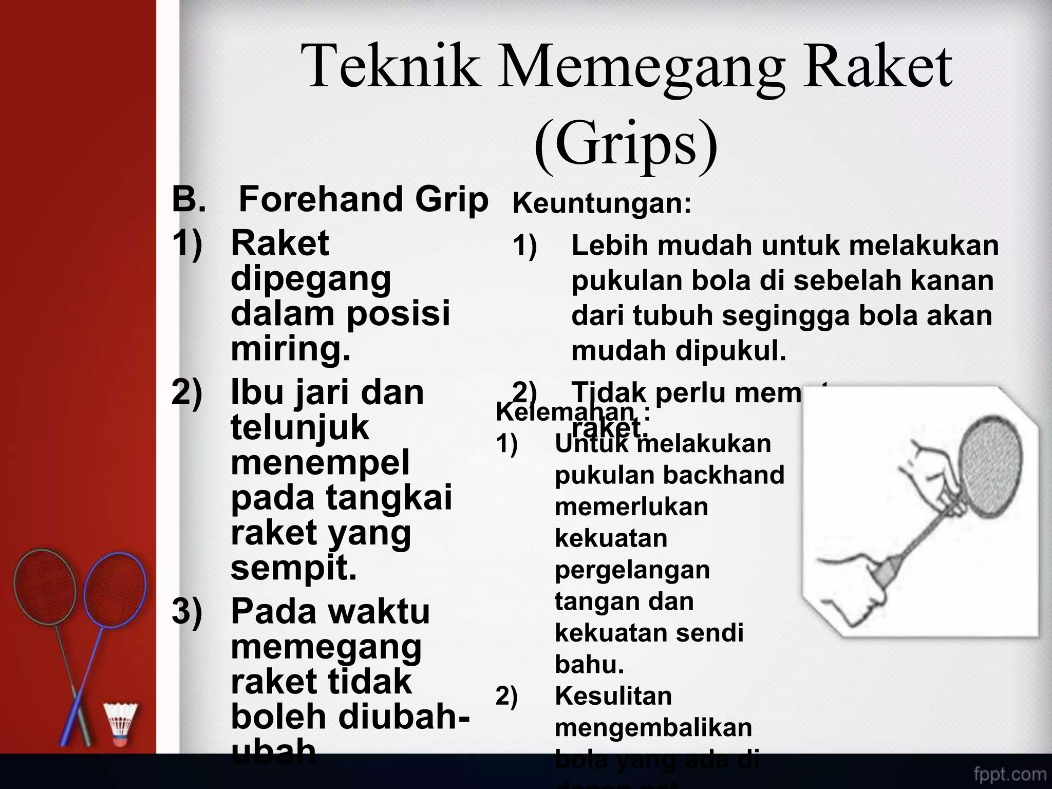 Badminton (Bulu Tangkis) | PPTX