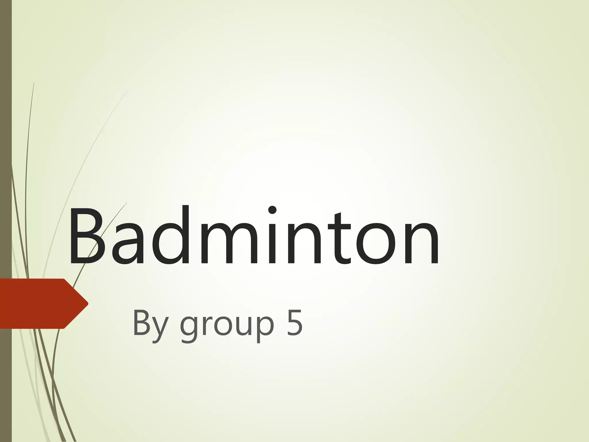 Badminton | PPT
