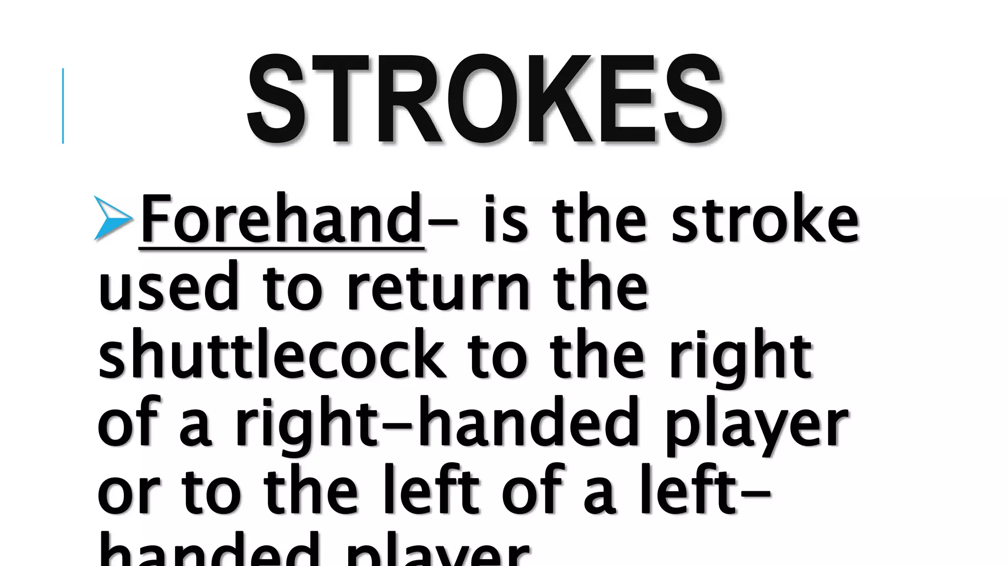 Physical Education (BADMINTON) | PPTX