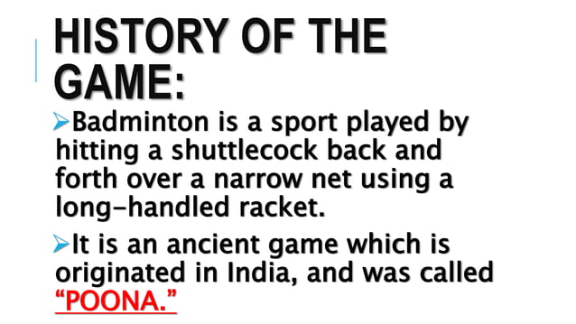 Physical Education (BADMINTON) | PPTX | Badminton | Sports