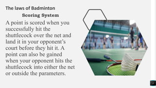 Badminton | PPTX