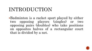 Badminton | PPTX