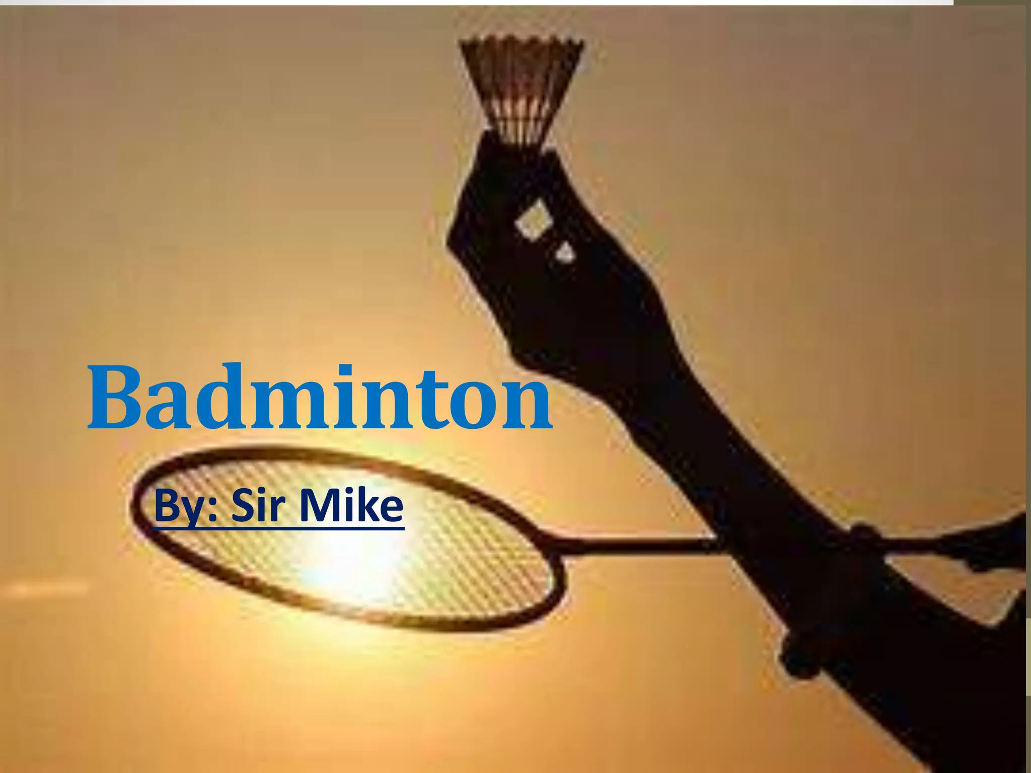Badminton | PPT