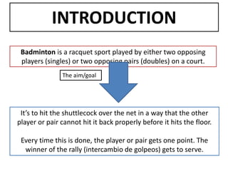 Badminton | PPTX