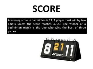 Badminton | PPTX