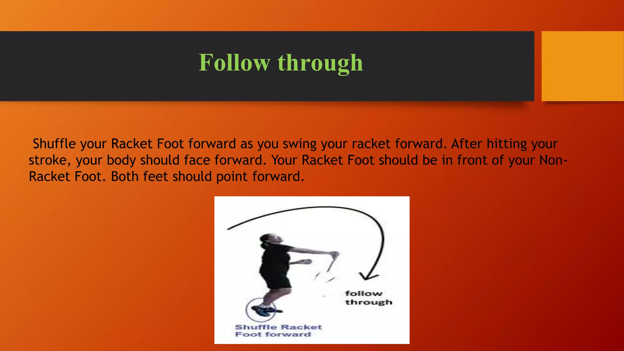 forehand clear Badminton | PPTX