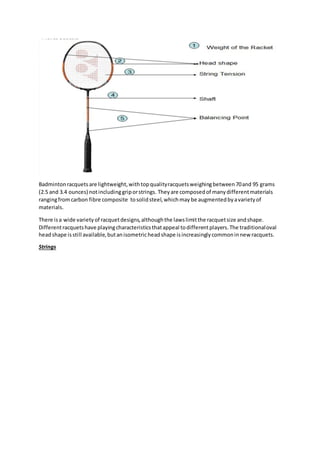 Badminton | DOCX