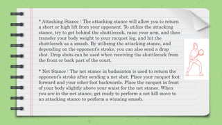 Badminton notes for junior high school students .pptx