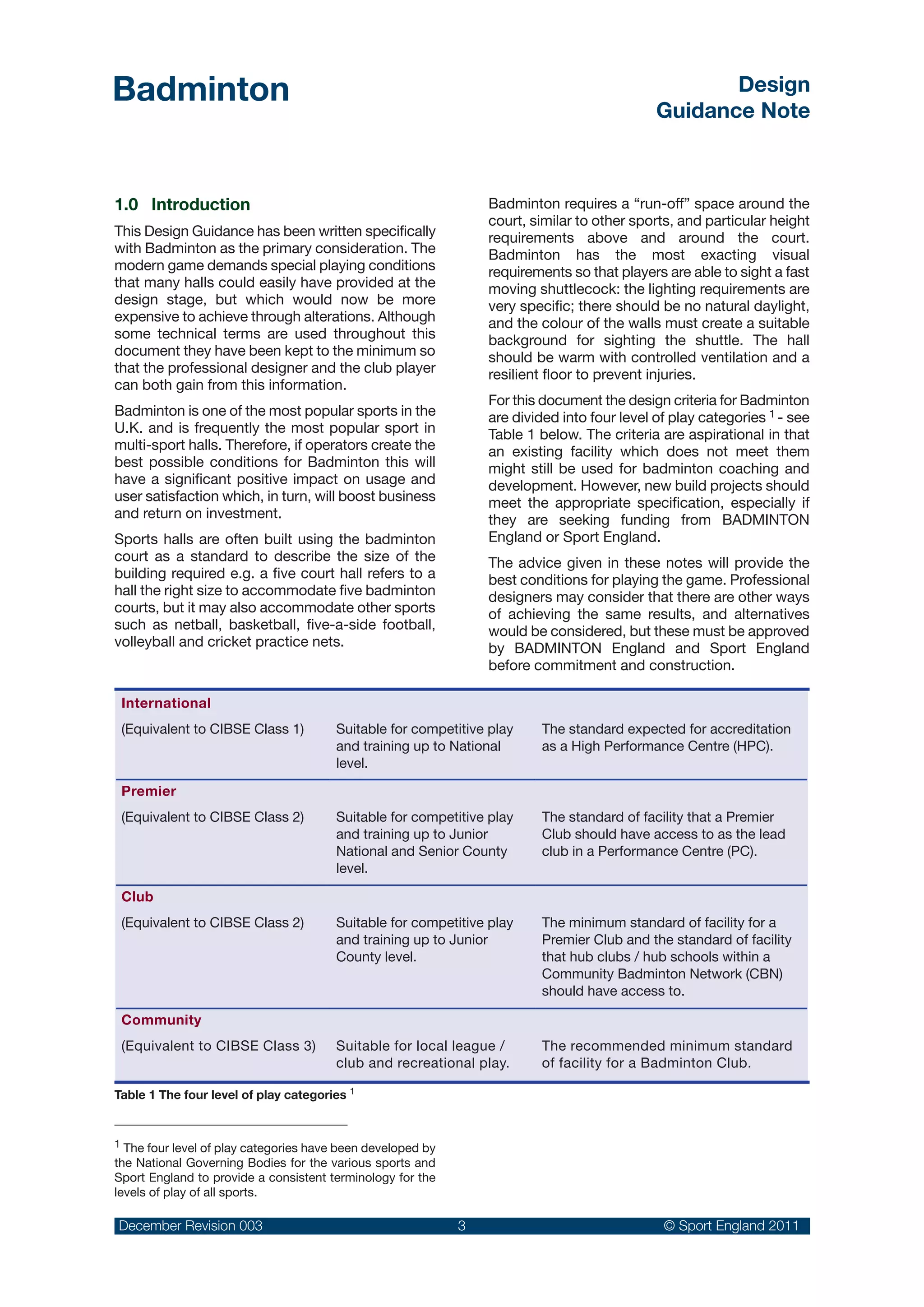 Badminton design-guide-dec-2011 | PDF