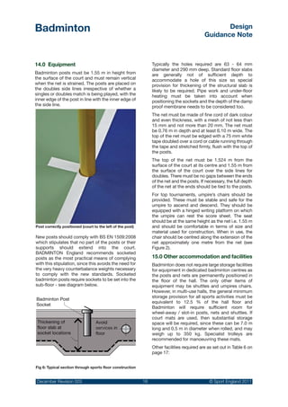 Badminton design-guide-dec-2011 | PDF