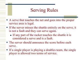 Badminton (Marvin Ramirez) | PPT