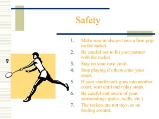 Badminton (Marvin Ramirez) | PPT