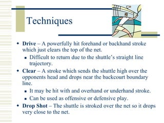 Badminton (Marvin Ramirez) | PPT