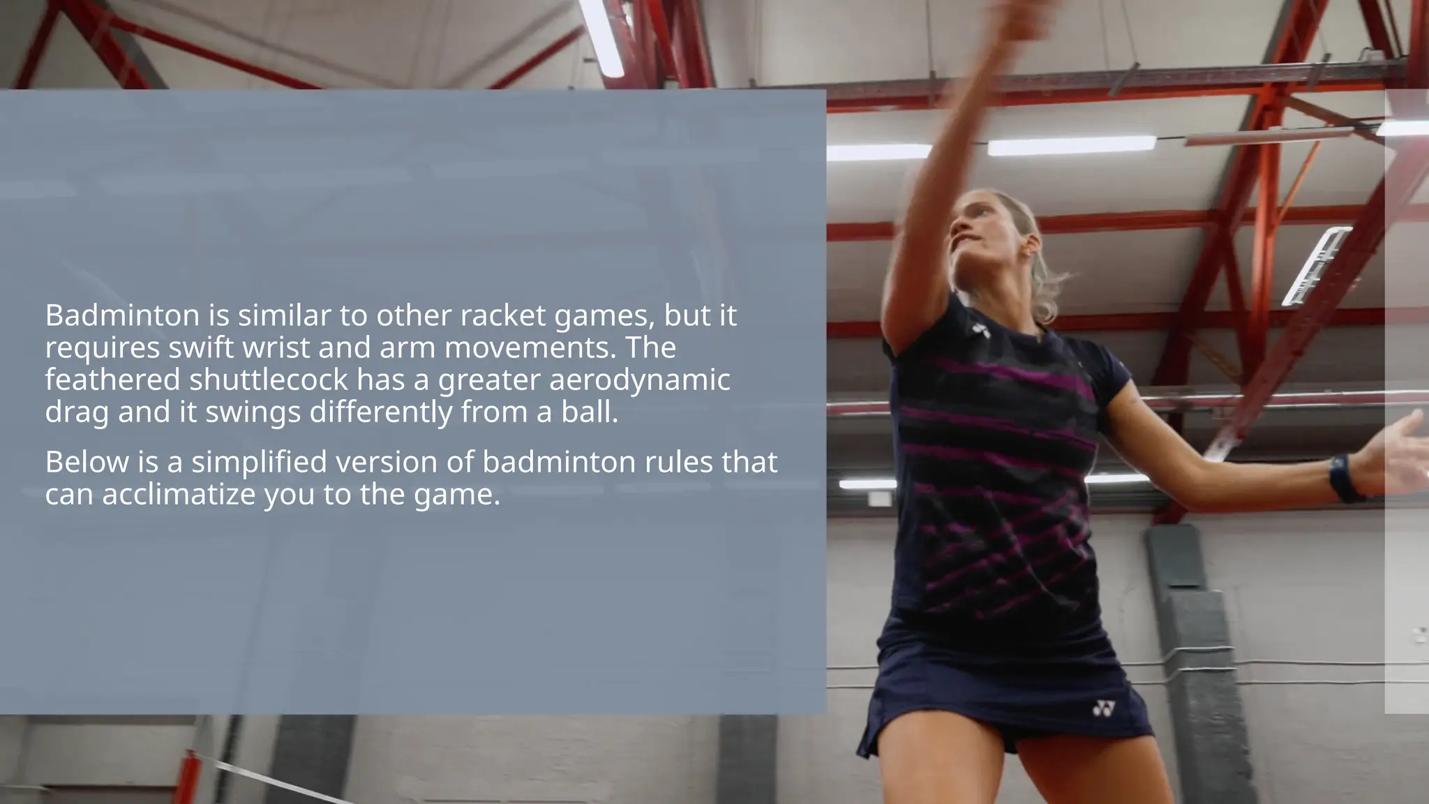 Badminton-Rules and its different types of serving rules for singles .pptx