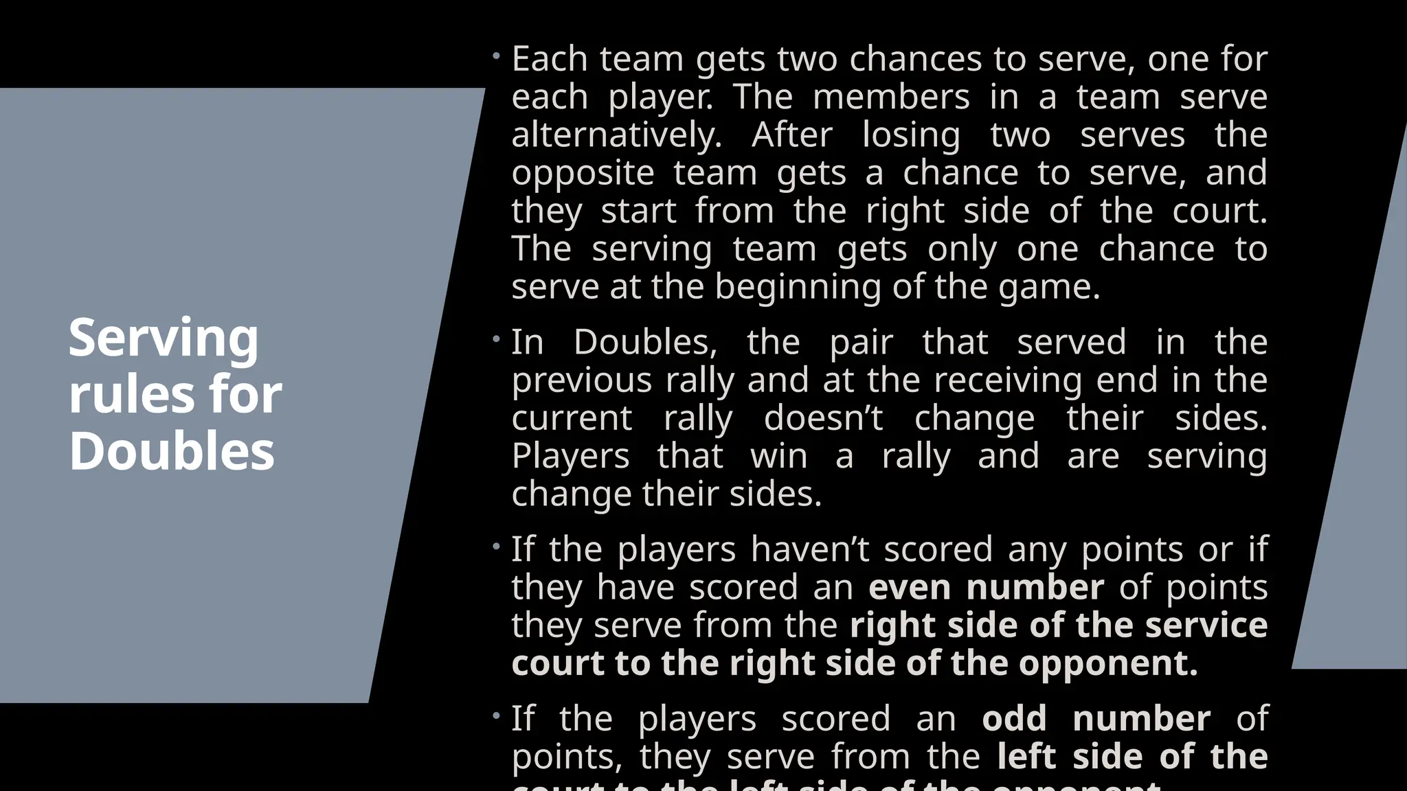 Badminton-Rules and its different types of serving rules for singles .pptx