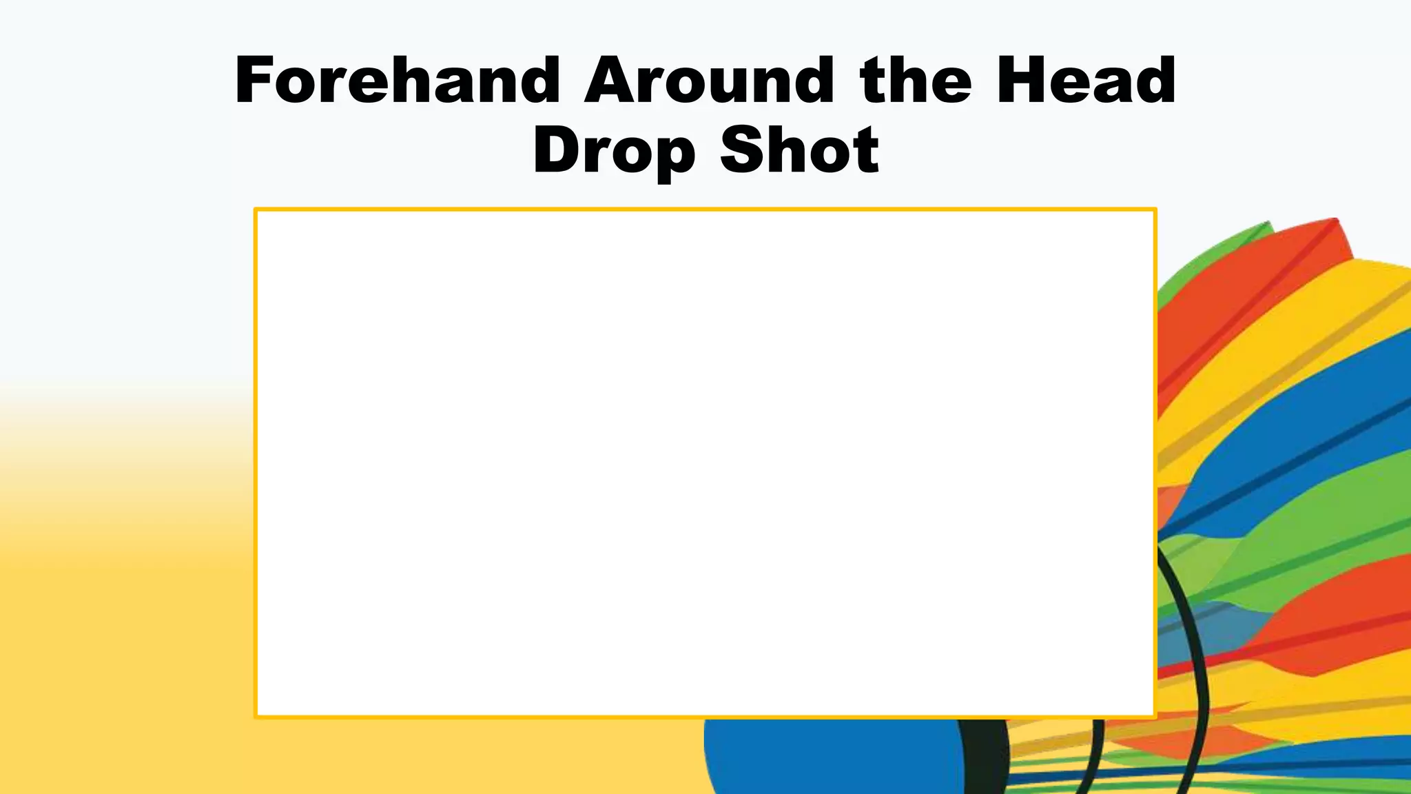 Badminton Drop Shots | PPTX