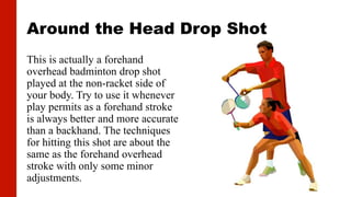 Badminton Drop Shots | PPTX
