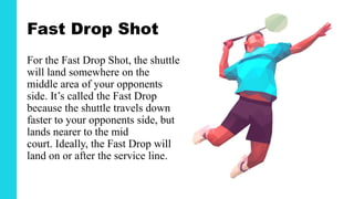 Badminton Drop Shots | PPTX