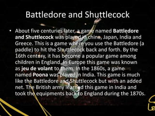 Badminton is my life | PPTX