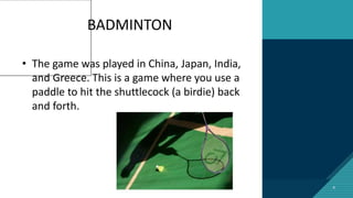 BADMINTON PPT.ppt
