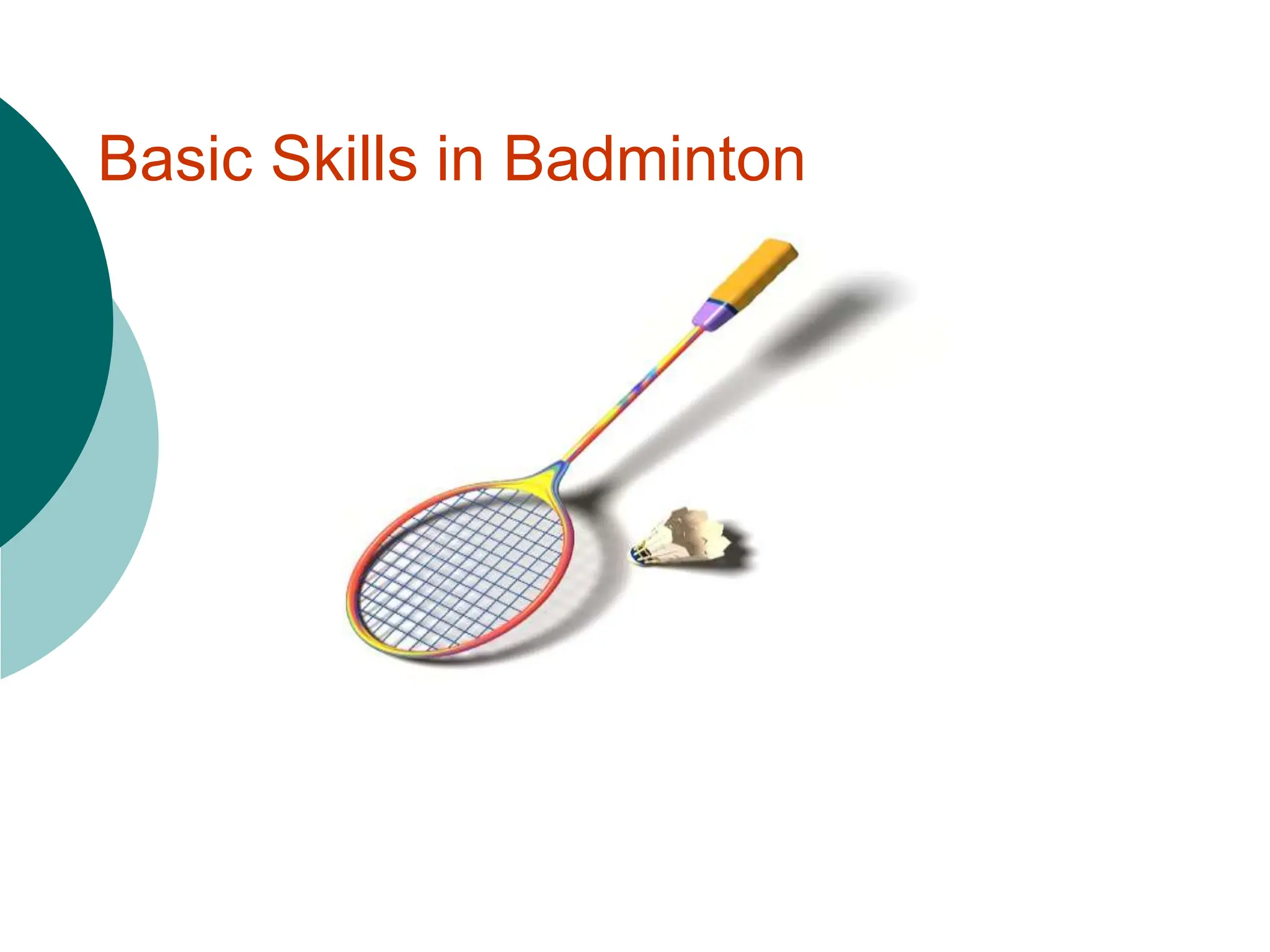 Badminton power point presentation for Physical Education | PPT